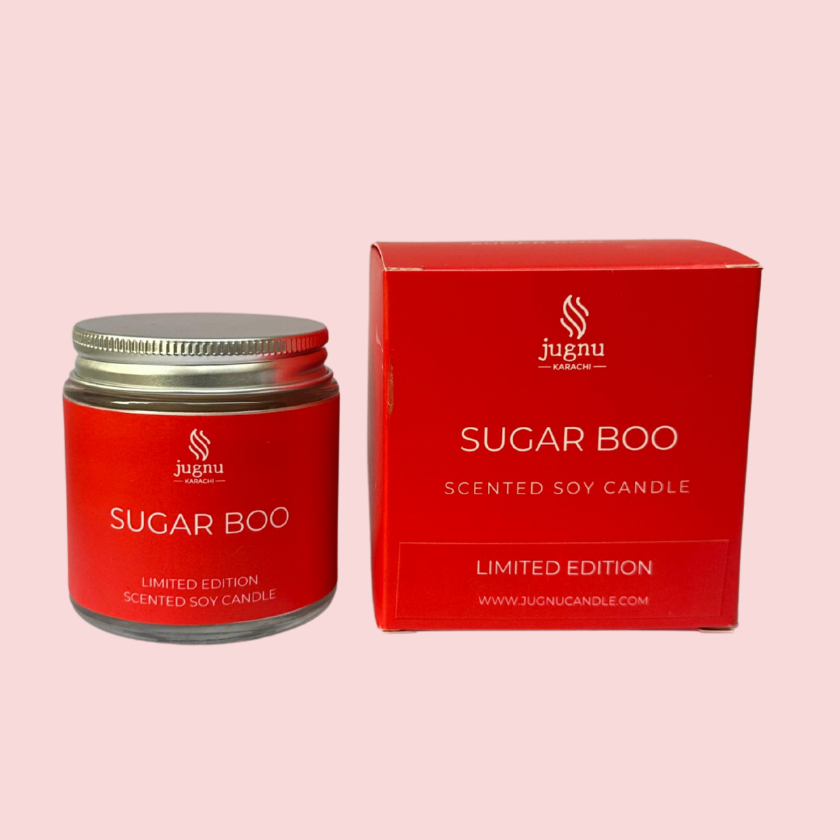 Sugar Boo - Hand-poured Scented Soy Candle (Limited Edition) – Jugnu Candle